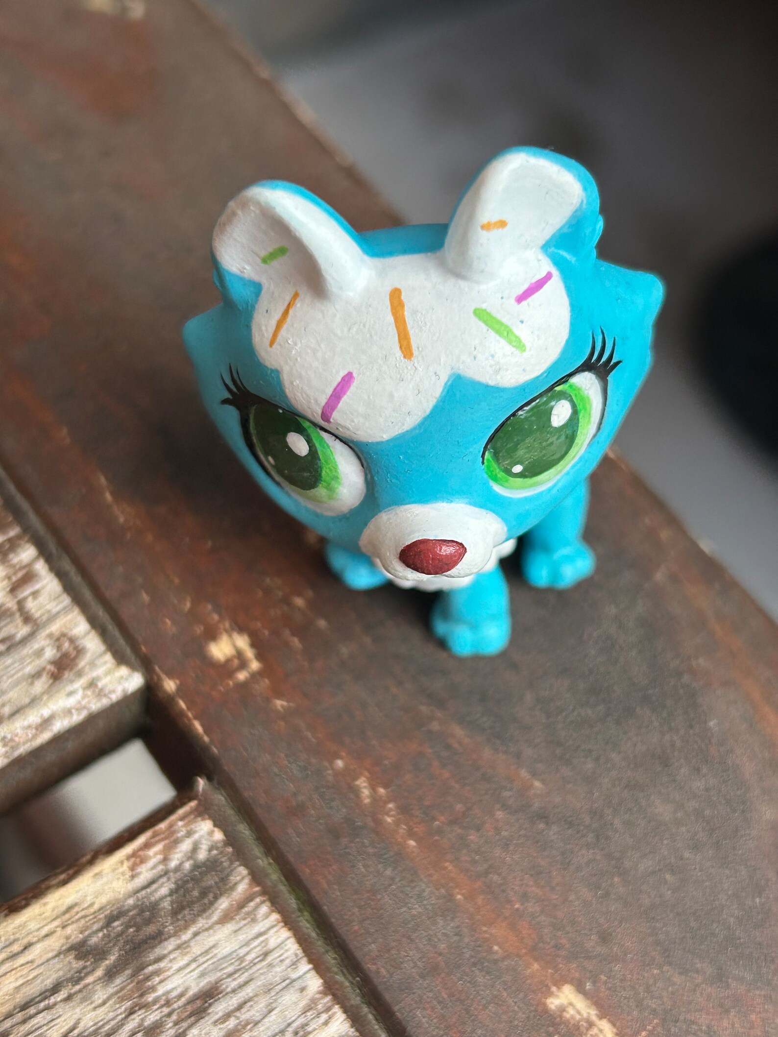 LPS Littlest Pet Shop Custom OOAK Husky design Based on 3235 - Etsy