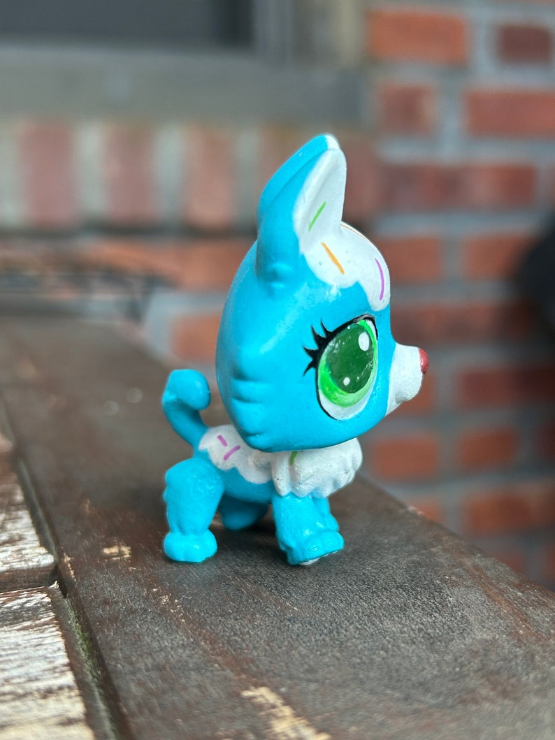 LPS Littlest Pet Shop Custom OOAK Husky design Based on 3235 - Etsy