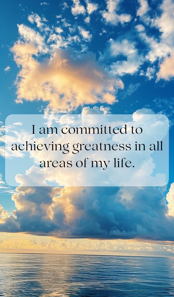 30 Affirmation Cards Digital Download, Motivational and Goal Setting ...