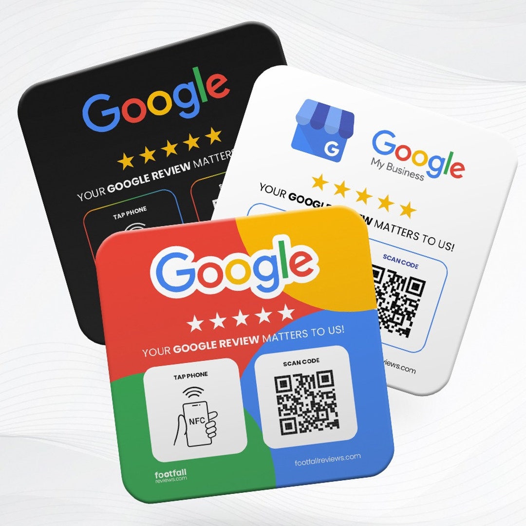 Original Google Review Plates - Etsy