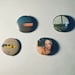 Radiohead Music Pins Buttons Custom Handmade Fan Gifts Unique Music ...