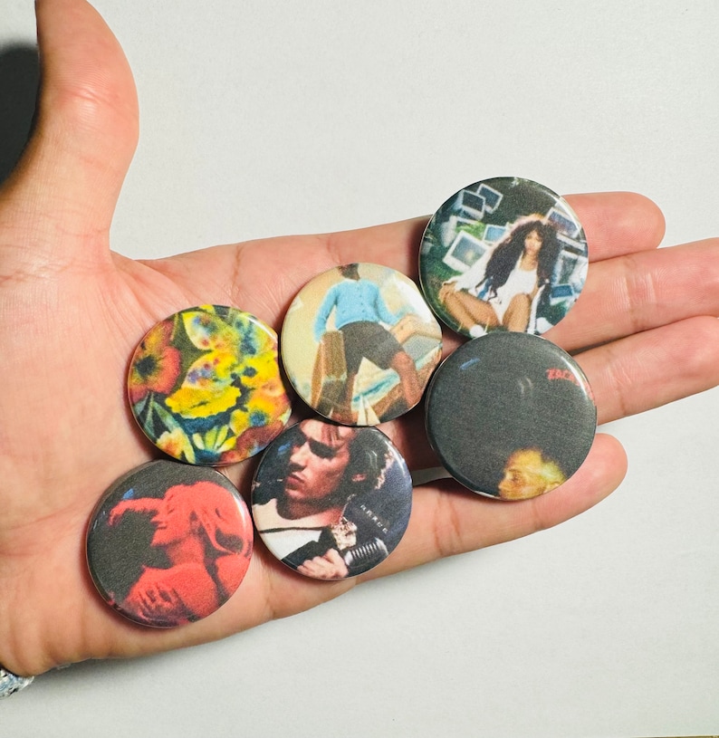 Album Cover Pins 1.5 Custom Music Album Pins for Backpacks Music Pin ...