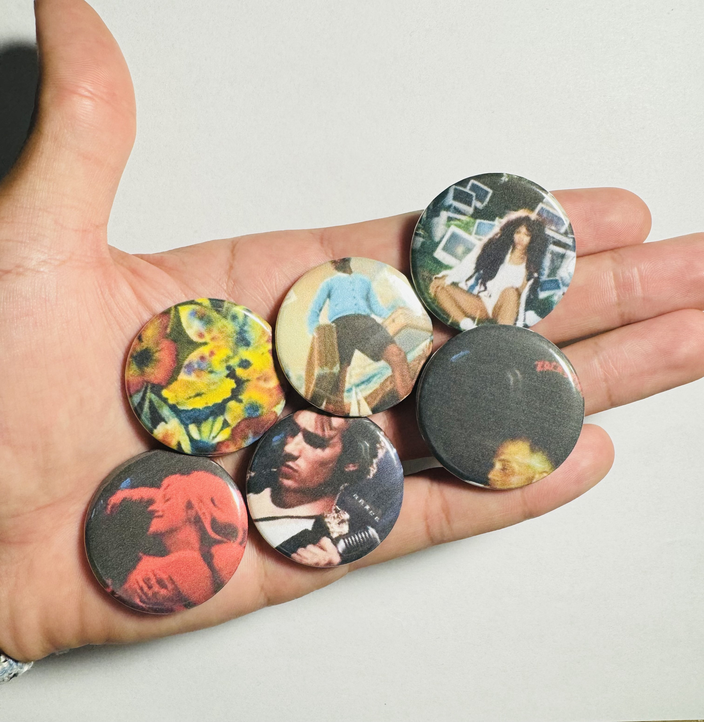 Album Cover Pins 1.5 Custom Music Album Pins for Backpacks Music Pin ...