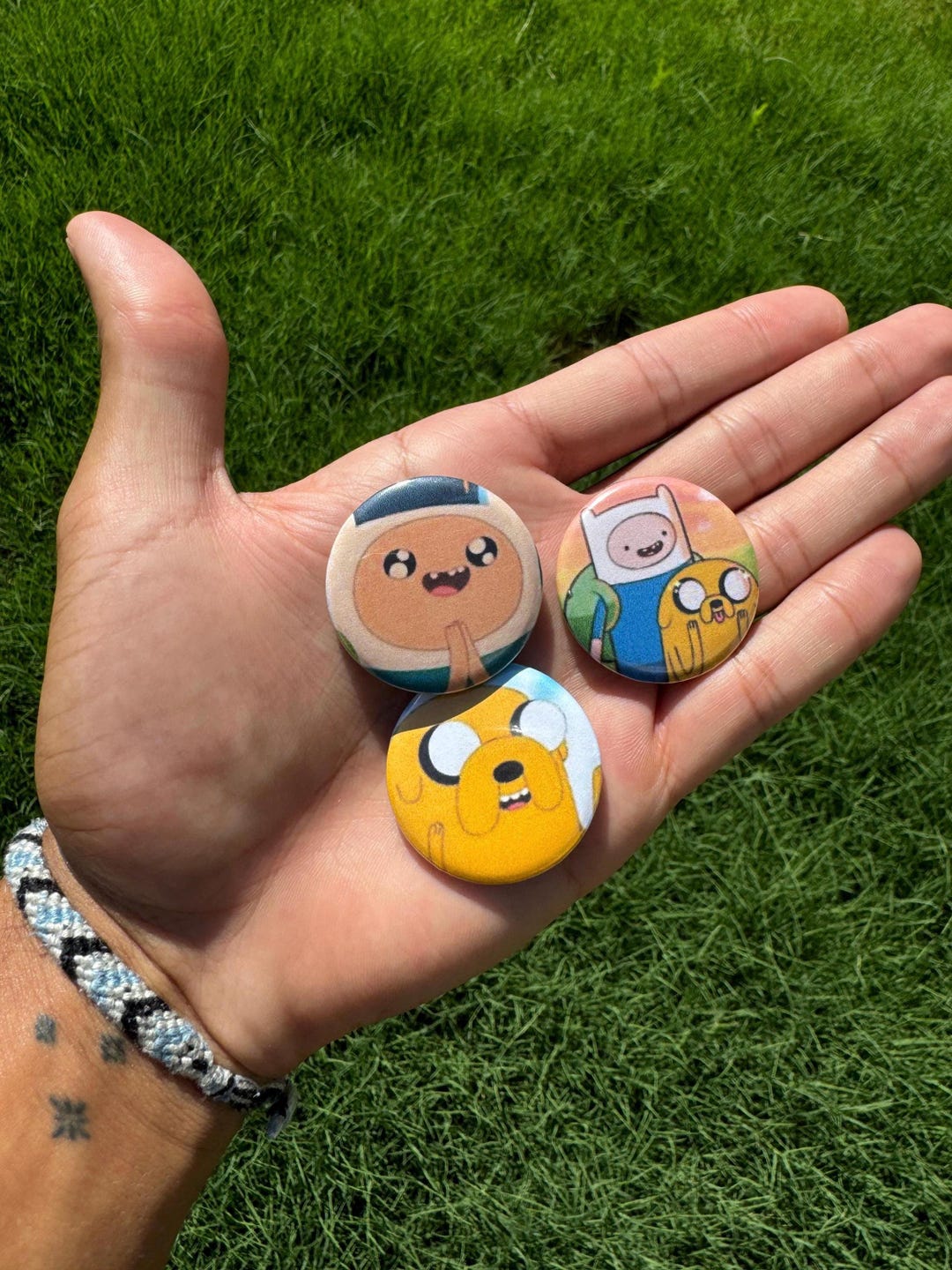 Adventure Time Pins: Handmade Cartoon Fan Accessories - Etsy