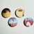 Radiohead Music Pins Buttons Custom Handmade Fan Gifts Unique Music ...