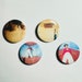 Radiohead Music Pins Buttons Custom Handmade Fan Gifts Unique Music ...