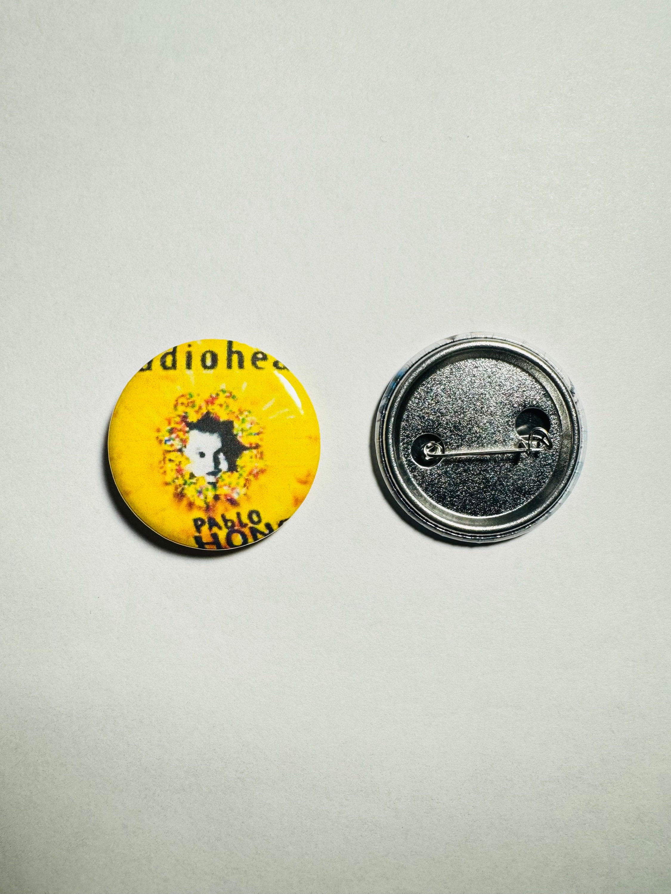 Radiohead Music Pins Buttons Custom Handmade Fan Gifts Unique Music ...
