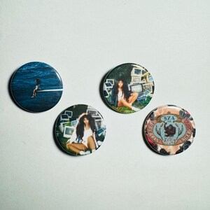 SZA Pinback Music Pins Custom Handmade Fan Gifts Unique Music Inspired ...