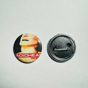 Radiohead Music Pins Buttons Custom Handmade Fan Gifts Unique Music ...