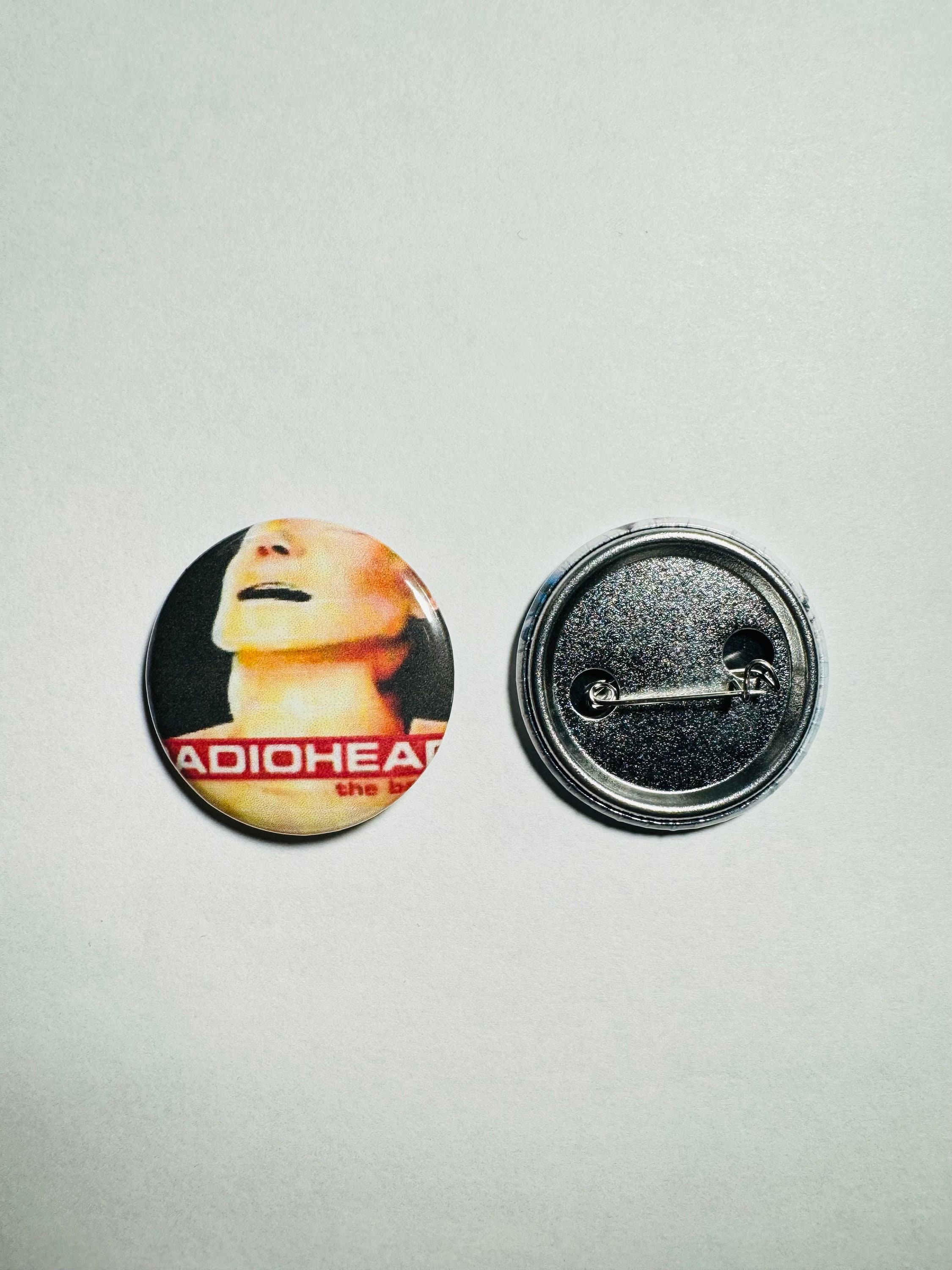 Radiohead Music Pins Buttons Custom Handmade Fan Gifts Unique Music ...