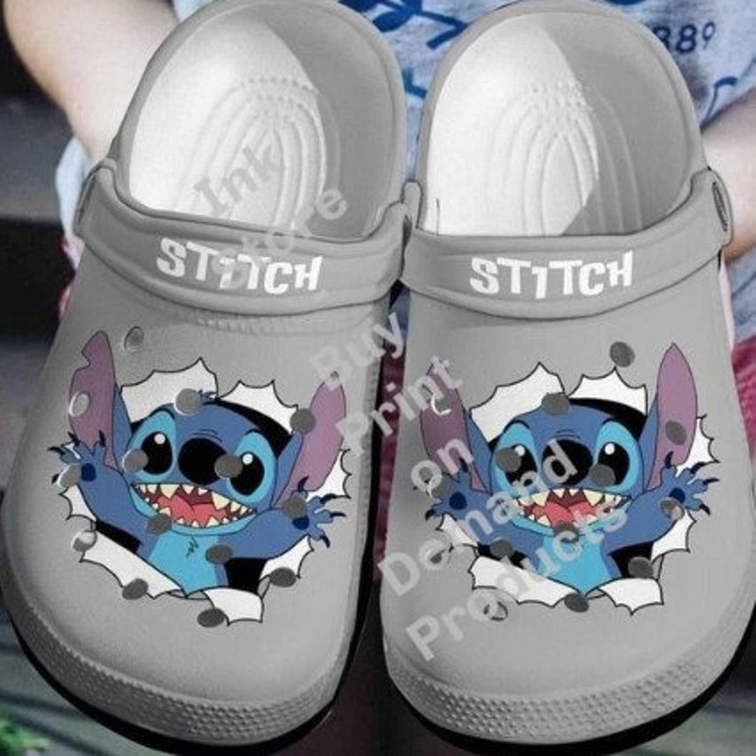 Stitch and Angel Clog Shoes Stitch Lilo Sandal Shoes Gift for Women ...