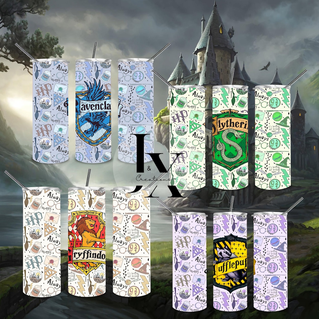 Legacy Wizarding School of Magic Houses 20oz Stainless Steel Tumbler ...