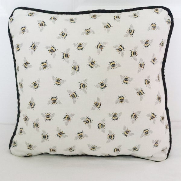 Bee Throw Pillow - Etsy