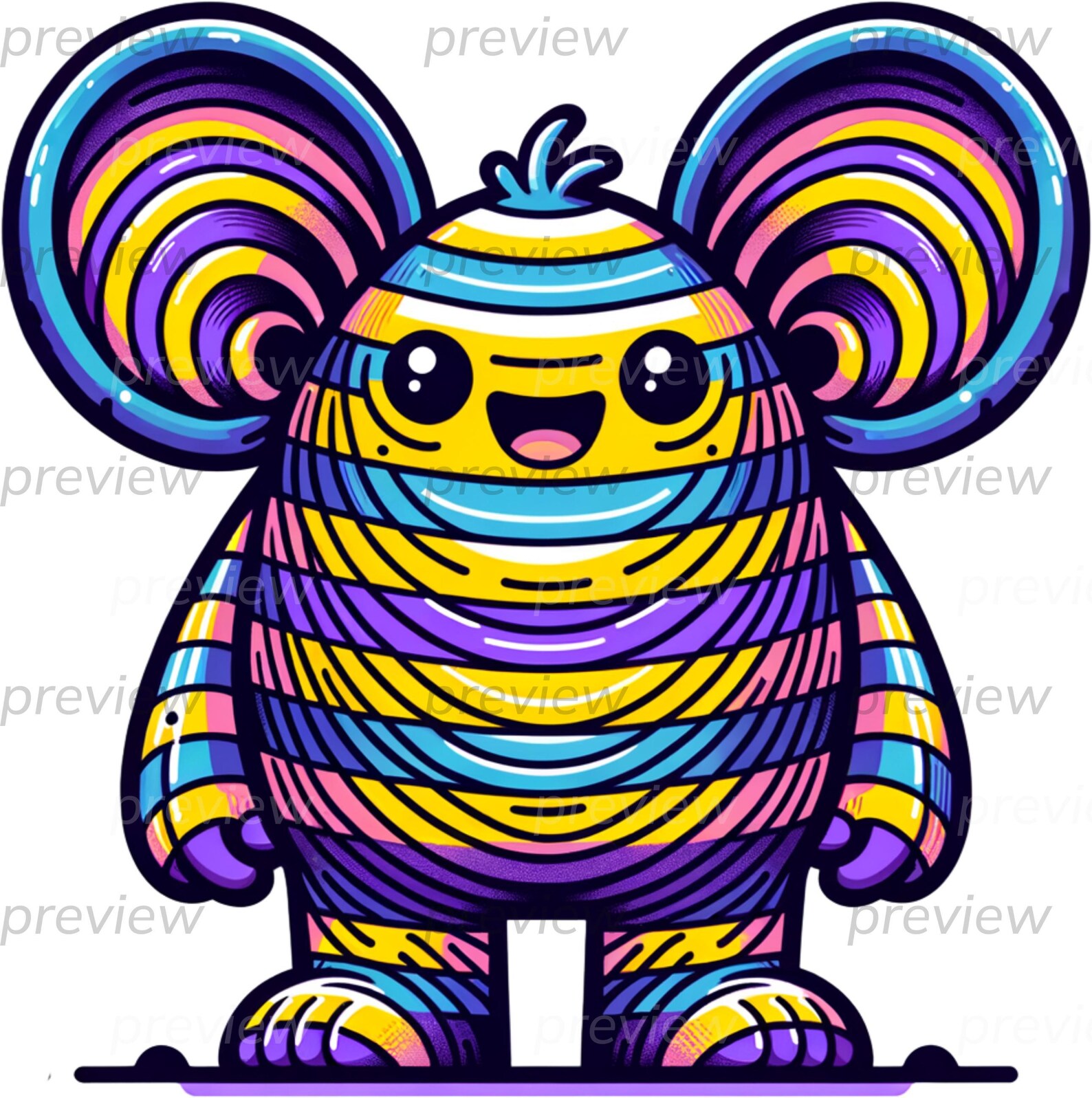 Cute Monsters Clipart, Cute Monster Png, Monsters Clipart, Png Bundle ...