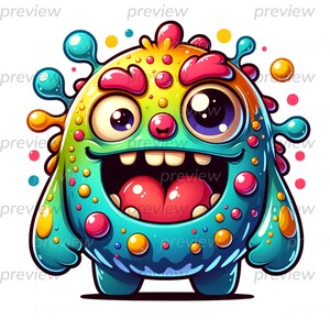 Cartoon Clipart, Clipart Bundle, Kids Clipart, Digital Clipart, Cute ...