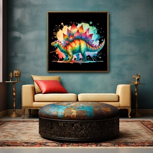 Dinosaur Watercolor Clipart, Dino Clipart, Cute Dinosaurs, Dinosaur ...