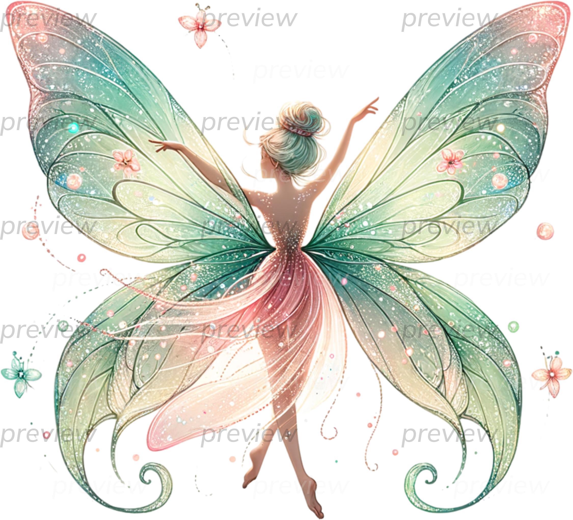 Enchanting Magical Creatures Clipart Bundle: Fantasy PNG Illustrations ...