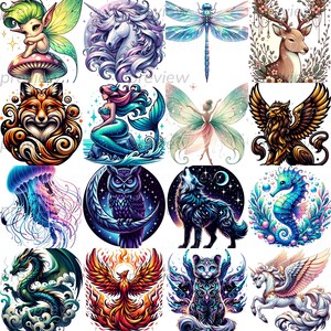 Enchanting Magical Creatures Clipart, Magical Designs, Magical Png ...