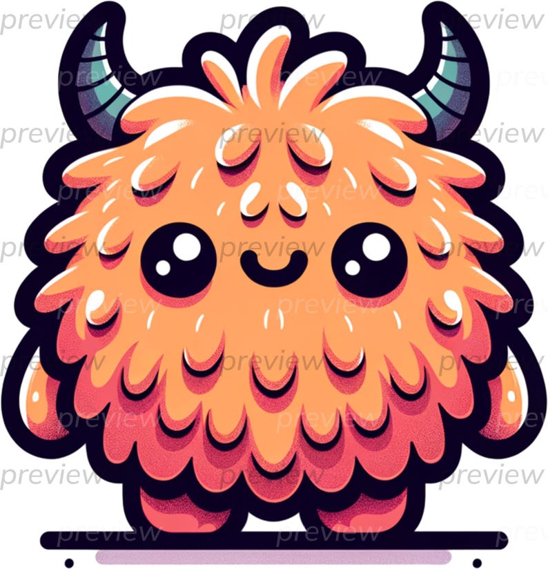 Cute Monsters Clipart, Cute Monster Png, Monsters Clipart, Png Bundle ...
