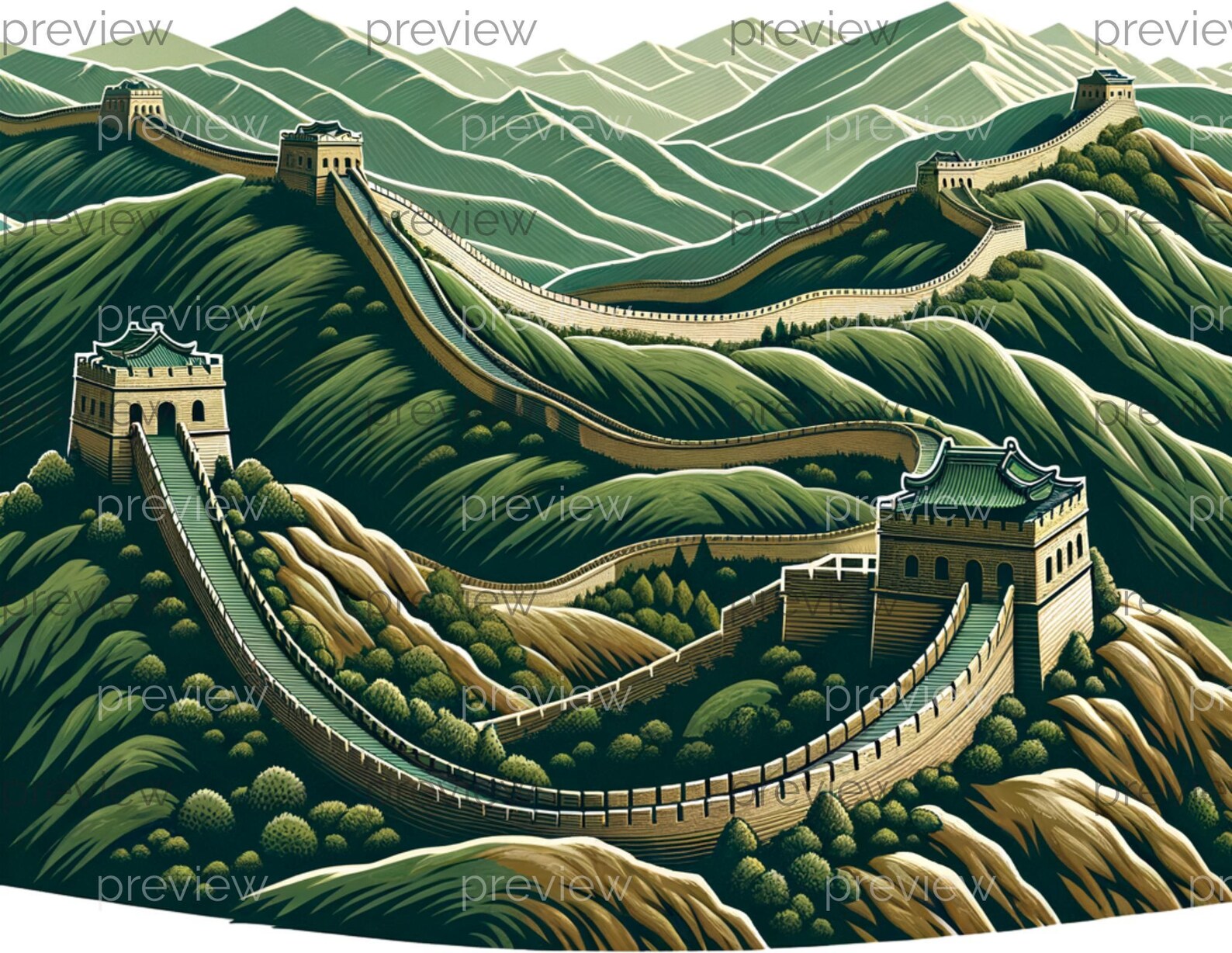 Travel Landmarks Clipart, Landmarks Bundle, World Landmarks, Famous ...