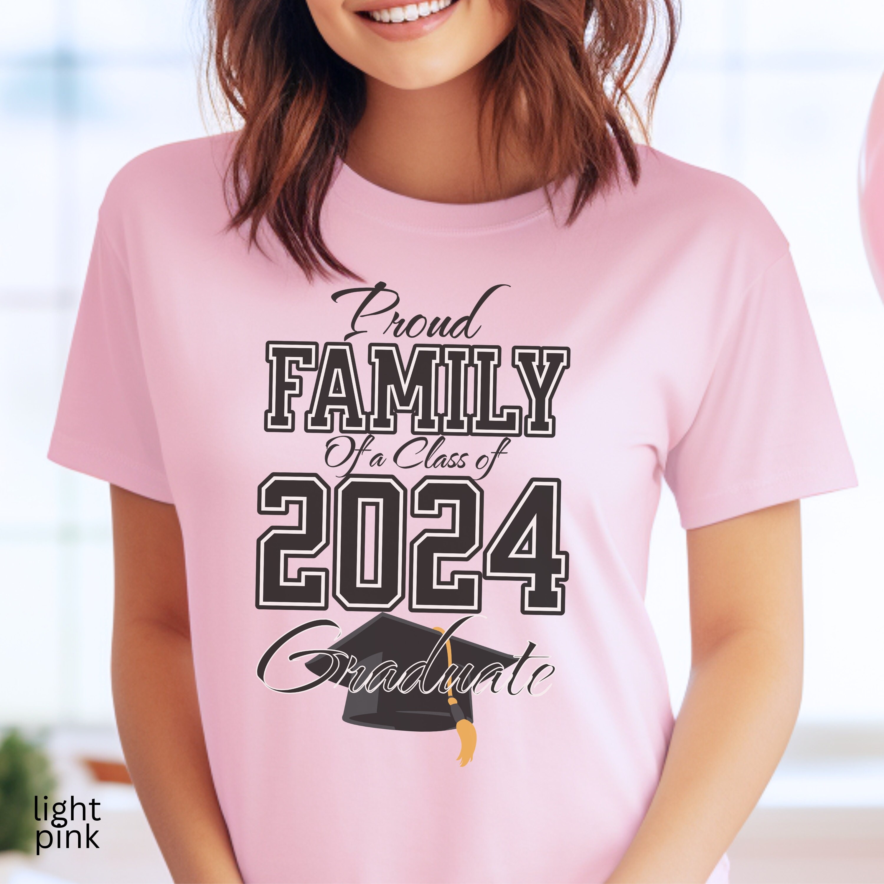 Graduation 2024 Tshirt Class of 2024 Graduation Shirt Proud Graduate of ...