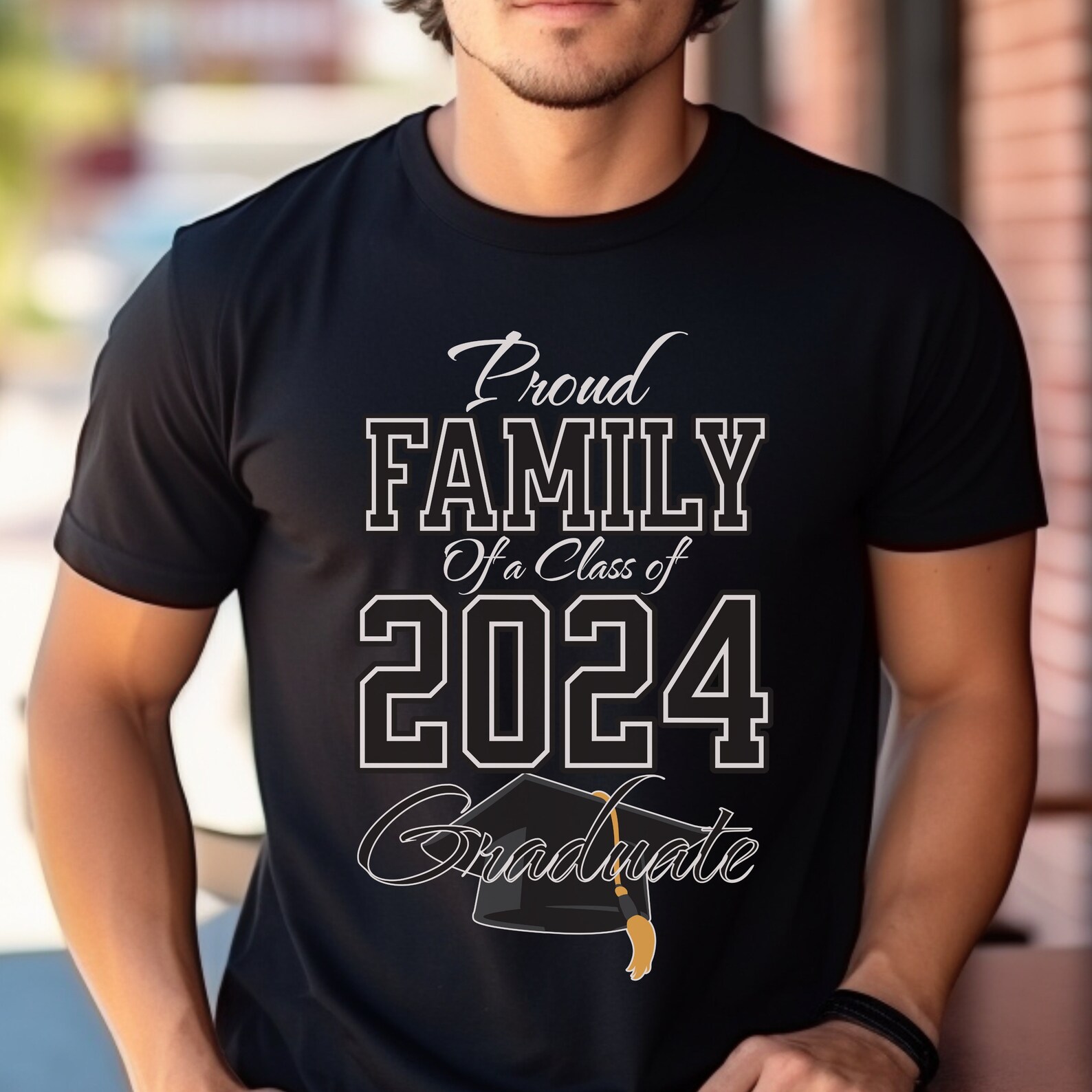 Graduation 2024 Tshirt Class of 2024 Graduation Shirt Proud Graduate of ...