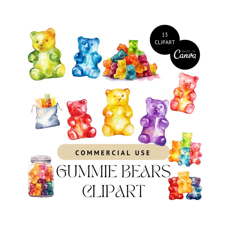 Gummy Bear Clipart Gum Drop Candy Png Commercial Use Candy Clipart ...