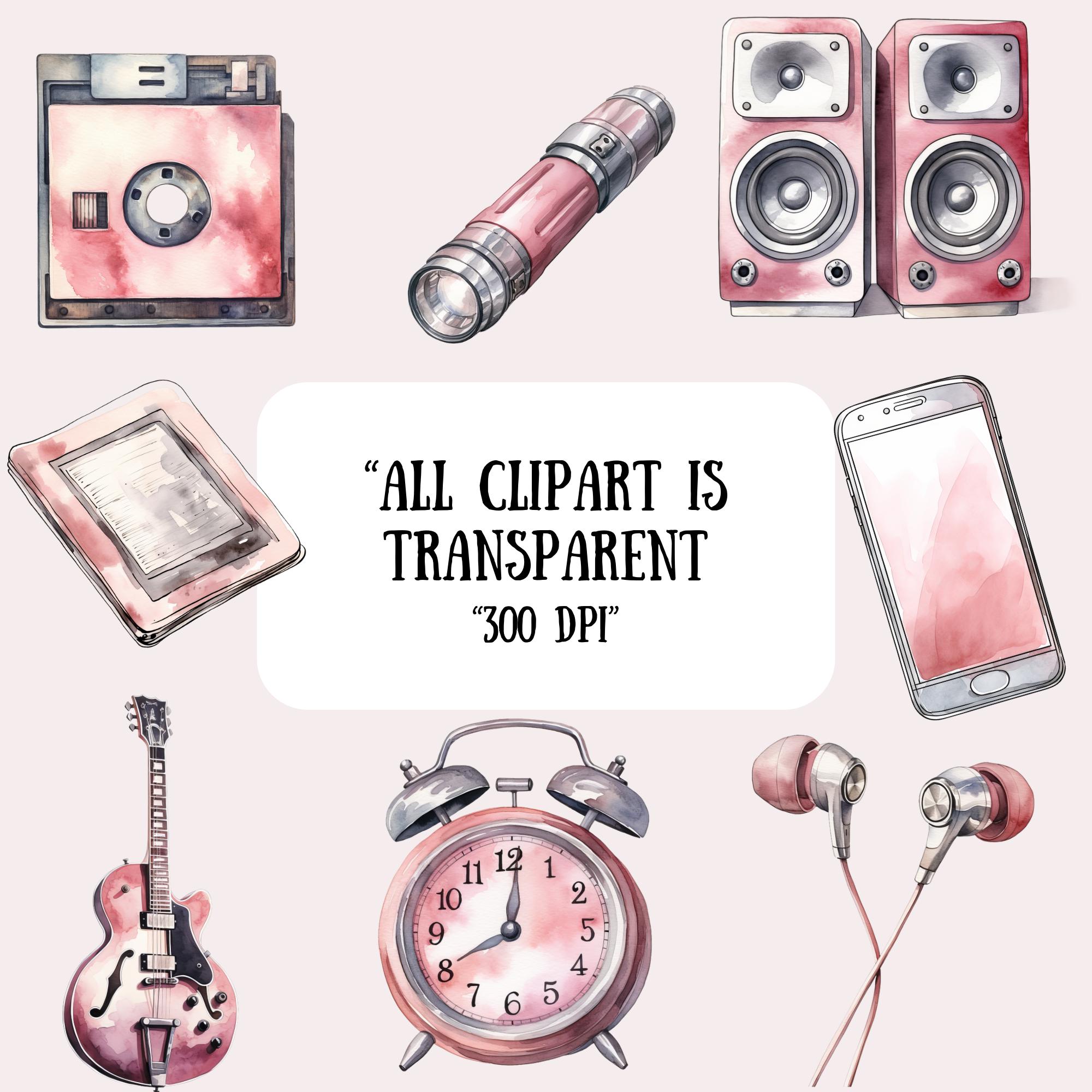Electronics Clipart | Gadgets PNG | Tech Clipart | Camera PNG ...