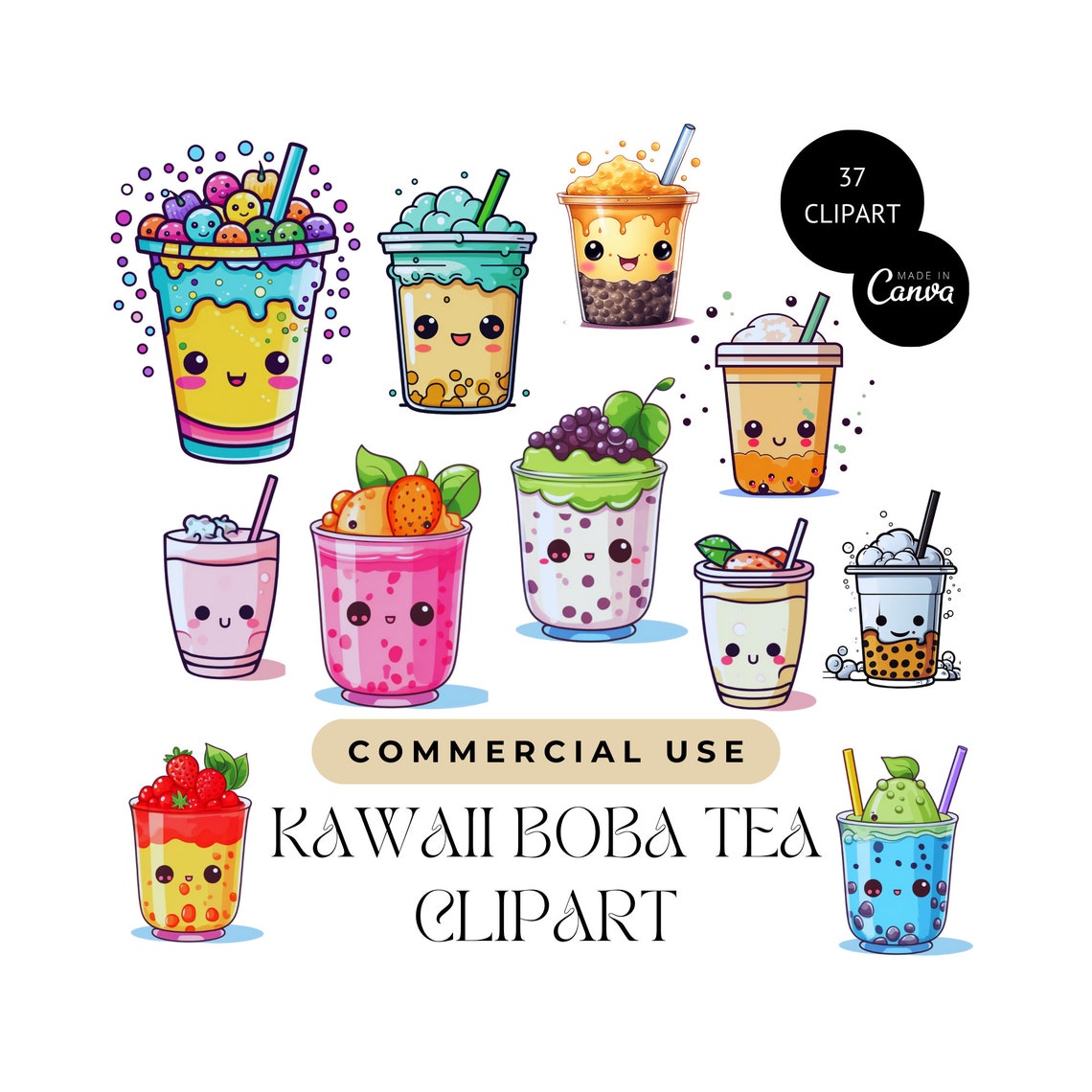 Bubble Tea Clipart Bubble Tea Png Pearl Tea Png Sticker Download Kawaii ...