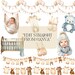 Neutral Baby Clipart Boho Nursery New Baby Card Design Gender Neutral ...