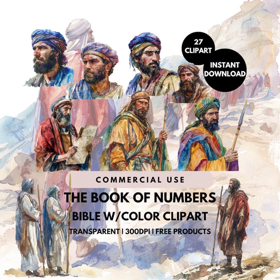 Book of Numbers Clipart Israelites Clipart Christian Clipart Bible ...