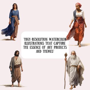 Book of Exodus Characters | First Communion Clipart for Christian ...