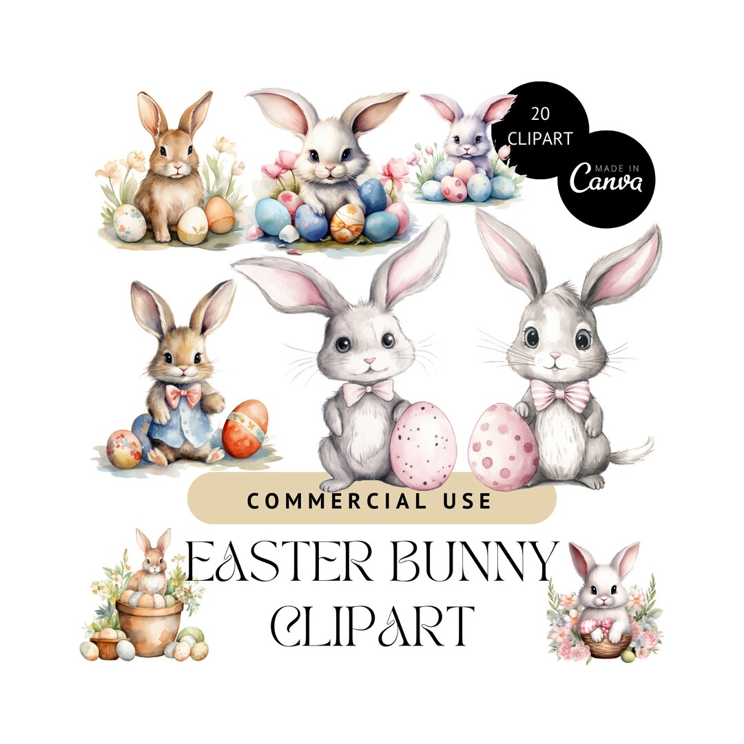 Easter Bunny Clipart Bunny Png Rabbit Clipart Cute Bunny Clipart Easter ...