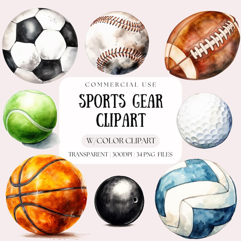 Sports Balls Png | Basketball Png | Football Png | Sports Png Bundle ...