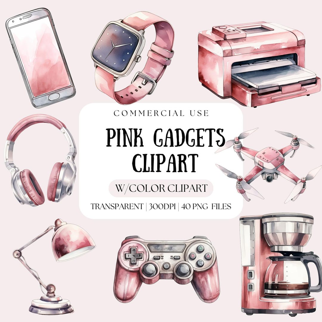 Electronics Clipart | Gadgets PNG | Tech Clipart | Camera PNG ...