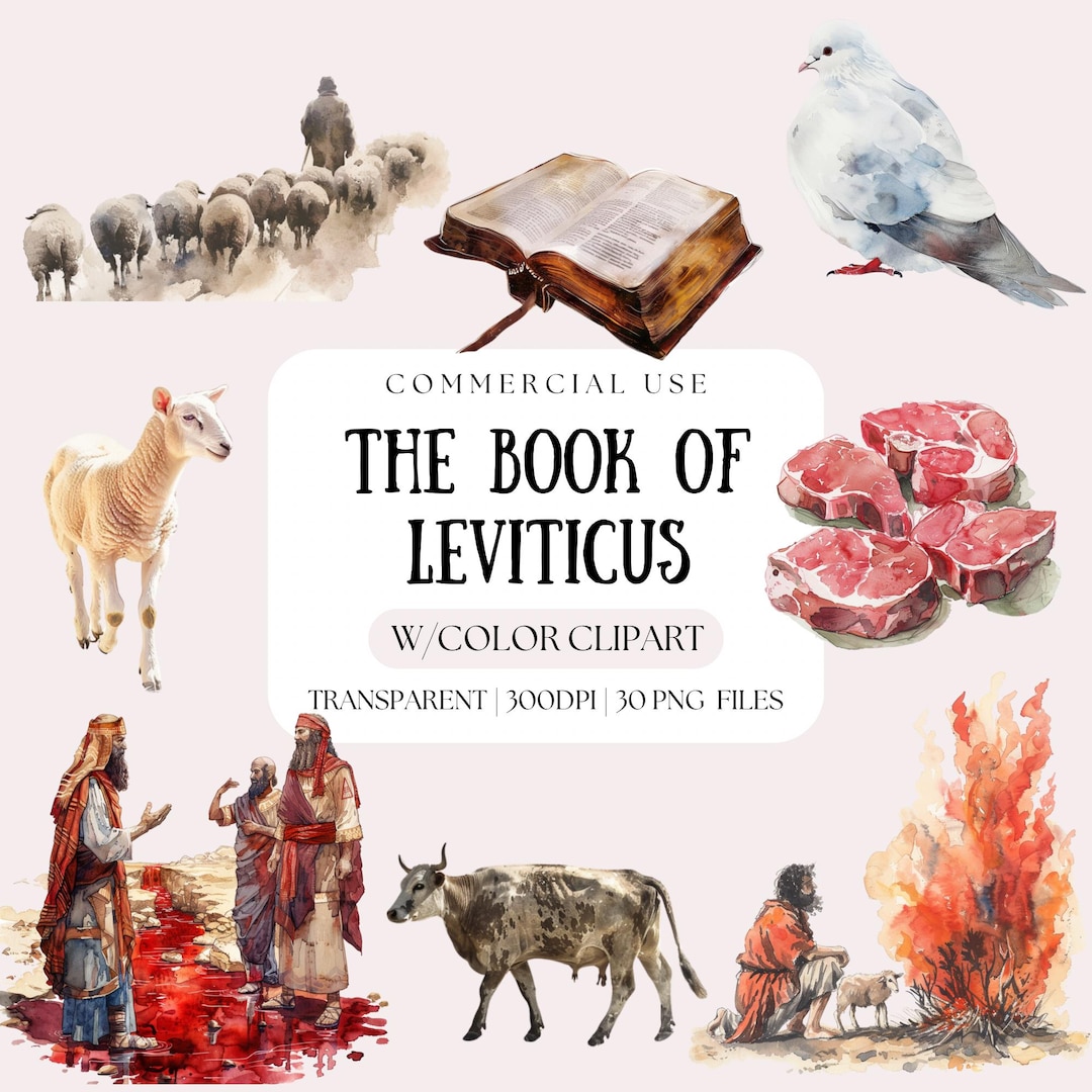 Book of Leviticus Characters | Jewish Clipart | Christian Clipart ...