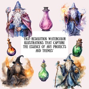 Magic Wizardry Clipart | Kids Clipart | Magic Clipart | Wizard Clipart ...