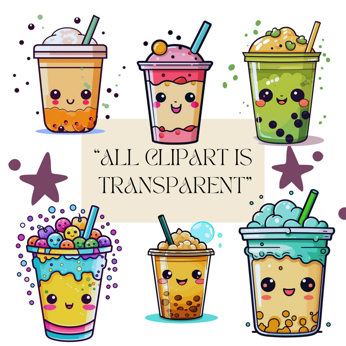Bubble Tea Clipart Bubble Tea Png Pearl Tea Png Sticker Download Kawaii ...