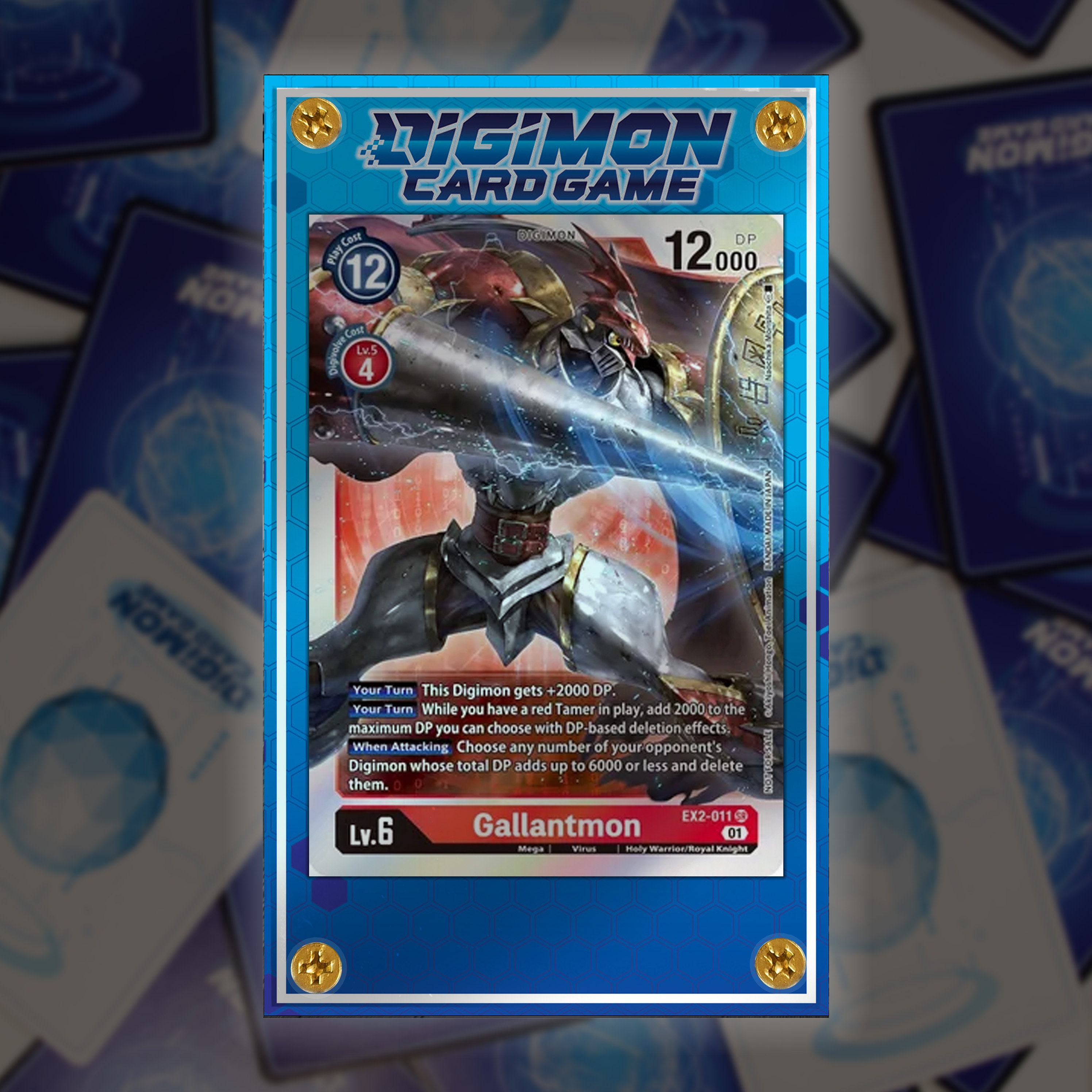 DIGIMON TCG DISPLAY - Etsy