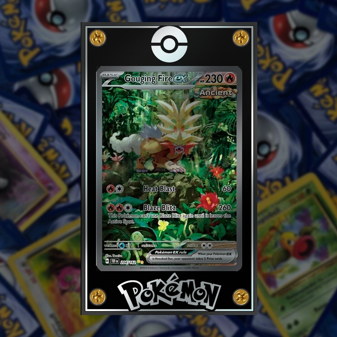 POKEMON TCG DISPLAY B/W - Etsy