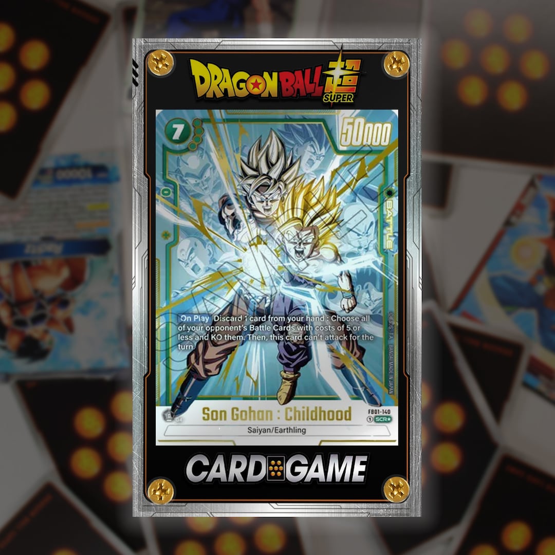 Dragon Ball Super TCG DISPLAY - Etsy