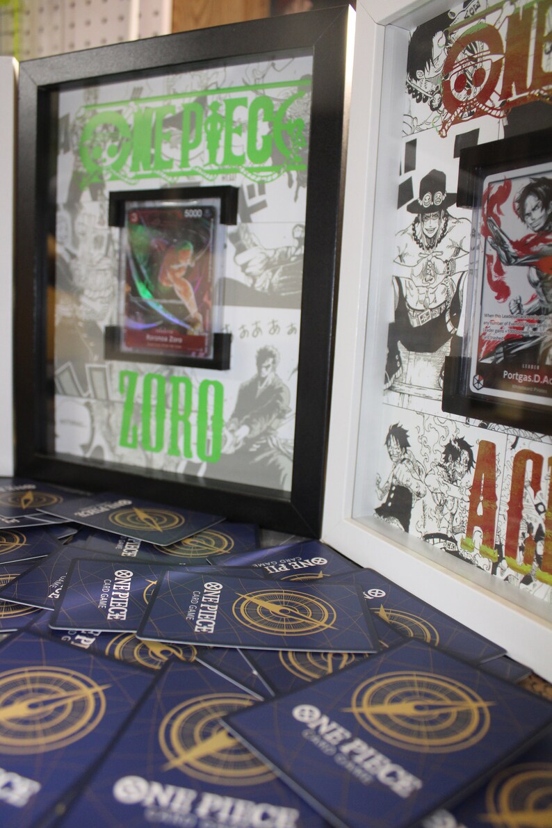 Zoro Promo Card From the One Piece Trading Card Game, Custom Display ...