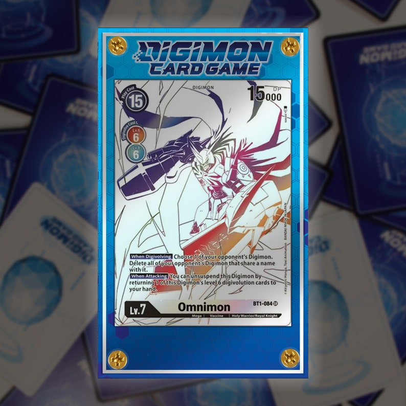 DIGIMON TCG DISPLAY - Etsy