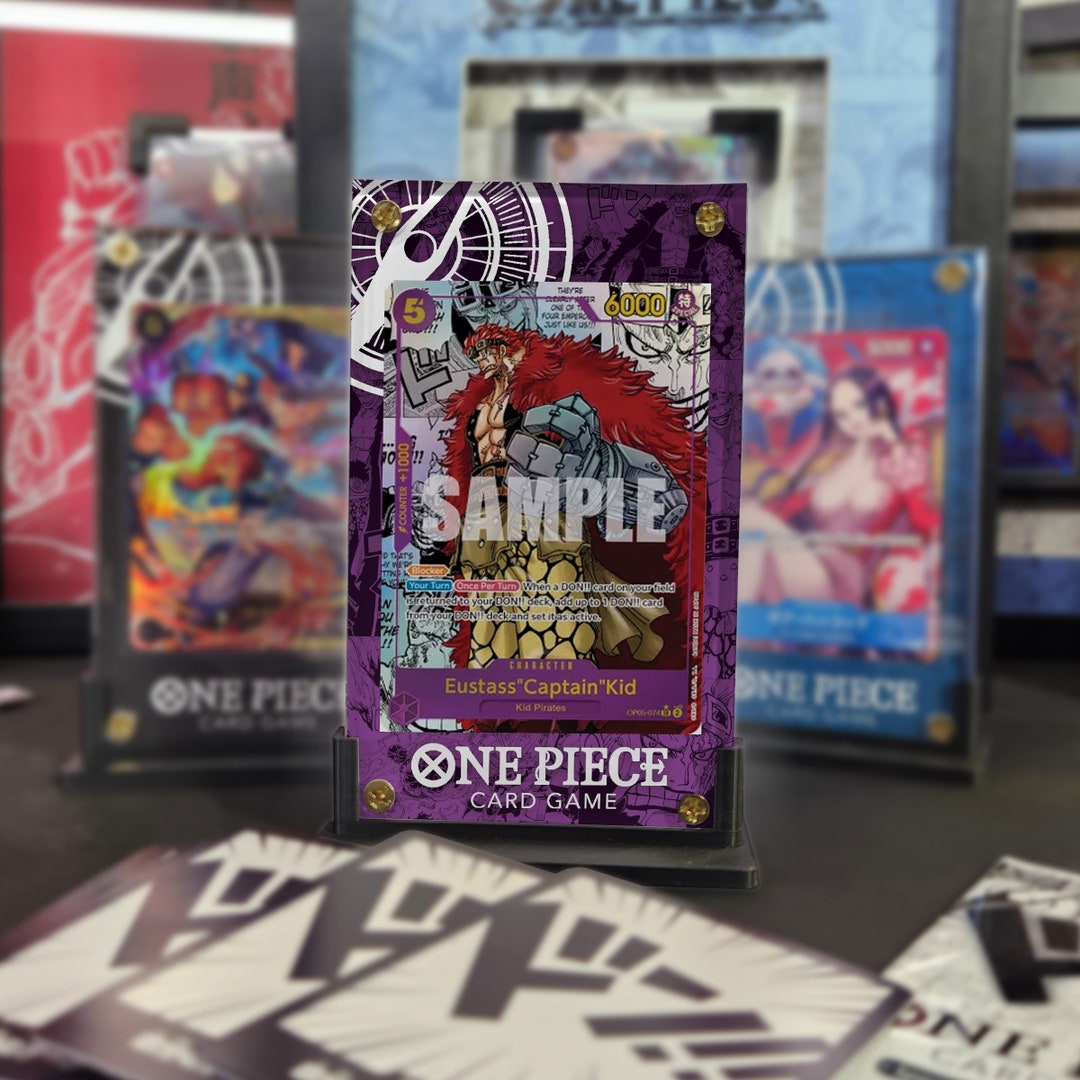 EUSTASS KID MANGA Display One Piece Trading Card - Etsy