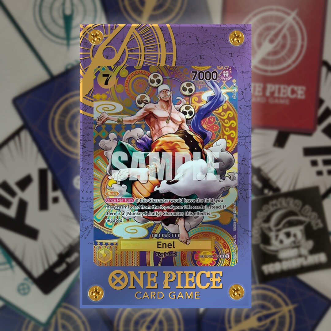 ENEL SP One Piece Trading Card OP05 - Etsy