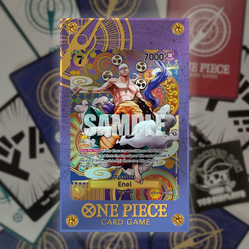 ENEL SP | One Piece Trading Card | OP05 - Etsy