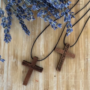 Personalized Wooden Cross With Birthday Date, Laser Engraved Cross ...