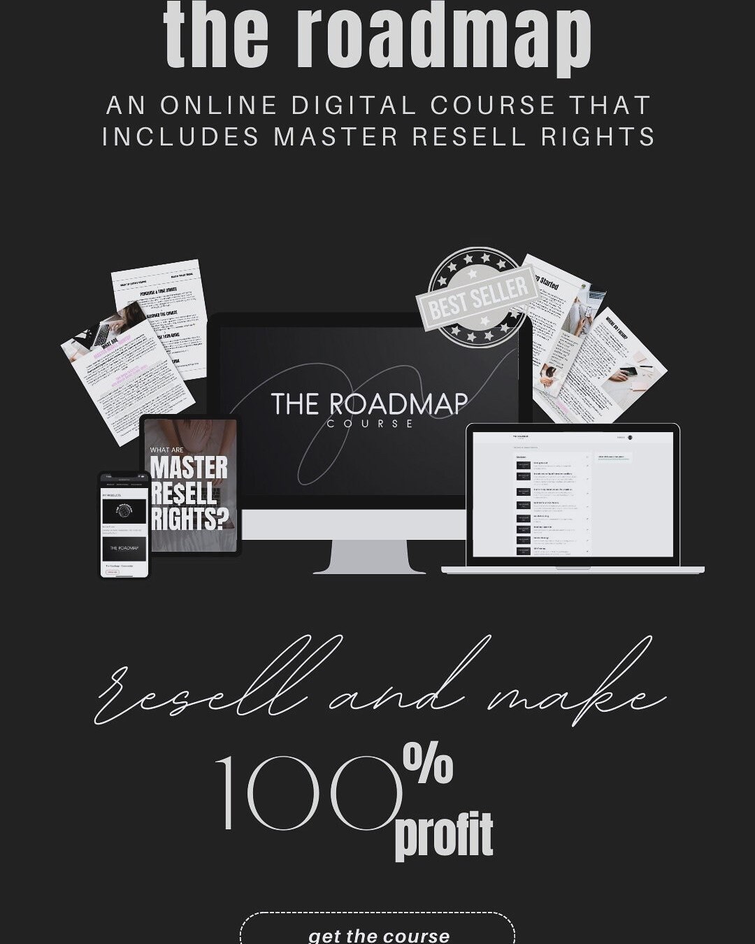 The Roadmap Course/master Resell Rights/ Digital Marketing - Etsy