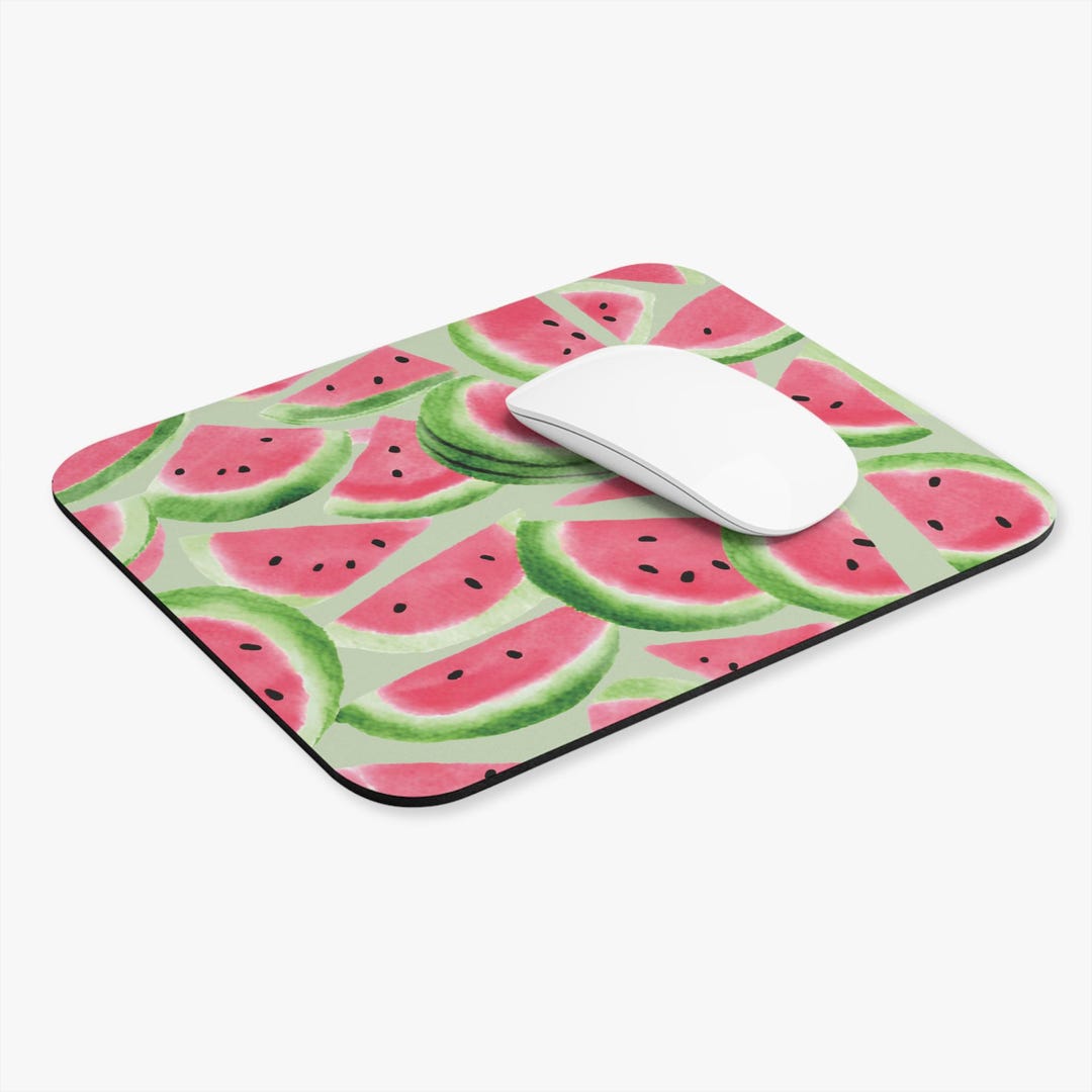 Watermelon Mouse Pad Office Mouse Pad Fruit Mouse Pad Computer Keyboard ...