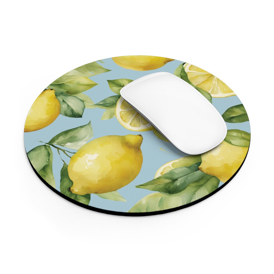 Mouse Pad Lemon Mouse Pad Computer Keyboard Desk Accessory Small Mouse ...